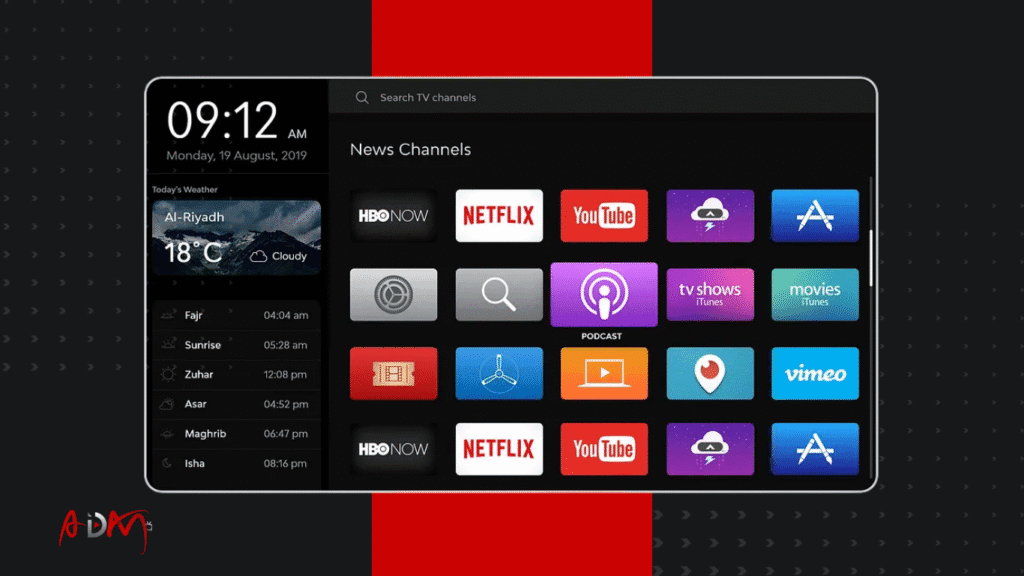أفضل اشتراك IPTV رسمي في السعودية بث مستقر وثابت | متجر أدم IPTV